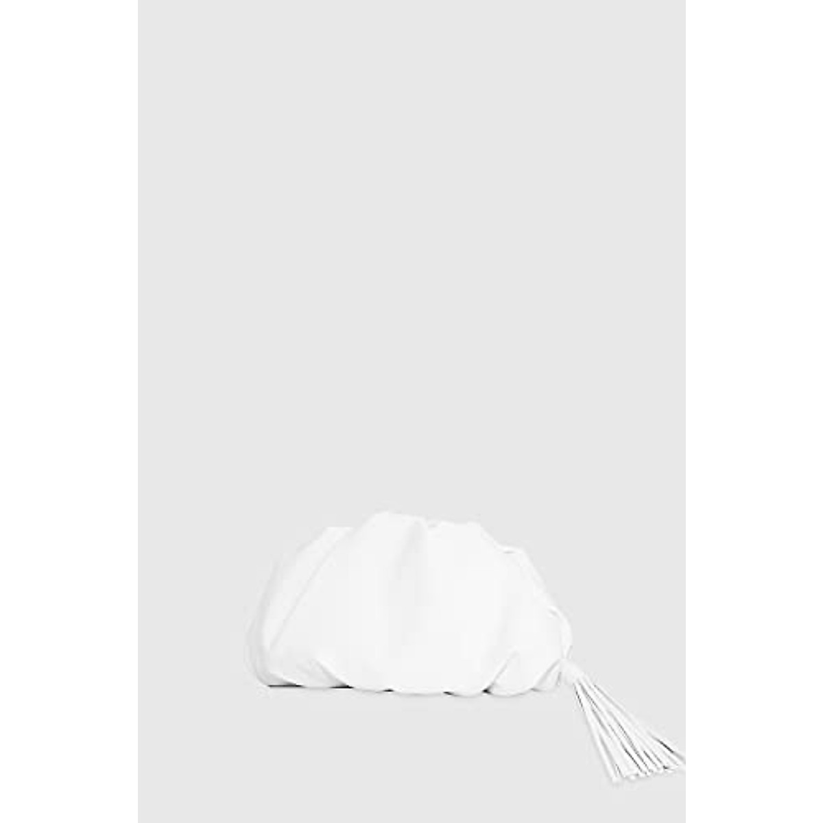 Rebecca Minkoff Ruched Clutch, Optic White