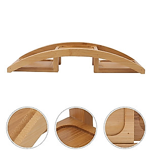 Cabilock 1pc Desktop Rack Flower Pot Planter Holder Arched Wood Flowerpot Support Plant Stands for Indoor Plants Flower Plant Pot Stand Pots for Indoor Plants Succulents Potted Plant Wooden