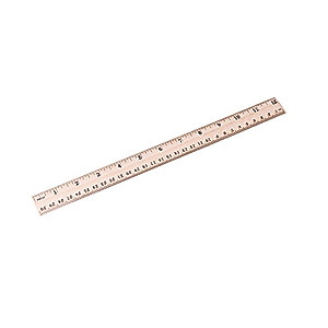 20 Pack Wooden Ruler Wood Rulers School Rulers Office Rulers and Clothing Measuring Rulers, 2Scale (12Inch and 30CM) …