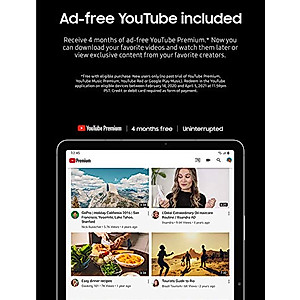 Samsung Galaxy Tab S7+ Wi-Fi, Mystic Silver -256 GB (Renewed)