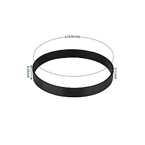 Fullclean Belts Replacements Compatible with Bissell Style 7/9/10/12/14 P/N 3031120 CleanView Swivel Upright Rewind Pet 2252 2489 22543 2254 2486 24899 Vacuum Cleaner,2 Pack