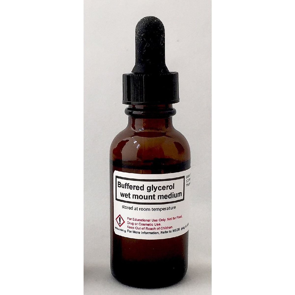 Rs' Science Glycerol Wet Mounting Medium 30 ML (1 oz) in Glass Dropper Bottles