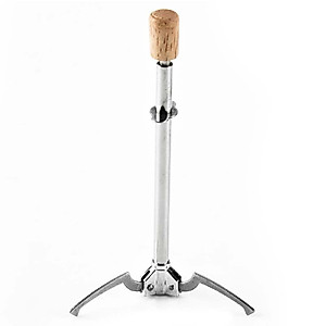 MNJKL Telescopic Ice Cube Grabber, Stainless Steel Pickle Fork, Olives Pickled Onions Utensil, Multifunctional Food Clamp with Non-Slip Handle