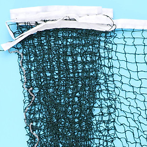 Garneck 25FT Badminton Training Net,Nylon Braided Mesh Portable Sports Net for Volleyball Tennis Soccer Pickleball