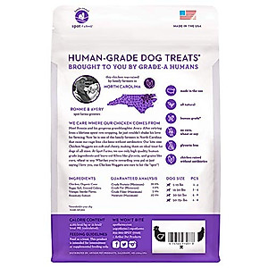 Spot Farms Chicken Nuggets Healthy All Natural Dog Treats Human Grade Grain Free 12 oz