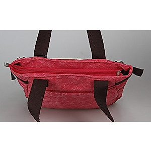 Canvas Tote Handbag for Women Cute Cat Embroidery Shoulder Purse Large Zipper Travel Work Shopping Grocery Bags