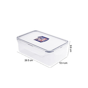 LOCK & LOCK Airtight Rectangular Food Storage Container 33.81-oz / 4.23-cup