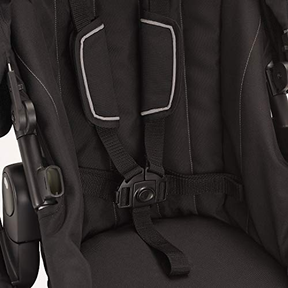 Evenflo Pivot Xpand Modular Stroller Second Seat, Compatible with Evenflo Pivot Xpand Modular Travel System and Modular Stroller, Holds Up to 55-lbs, Multiple Configurations, Stallion Black