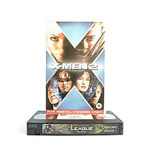 X-Men 2: Superhero Action - Large Box [Rental] - H.Jackman / H.Berry - Pal VHS
