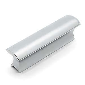 Jersvimc Metal Guitar Slide Bar Tone Lap Steel Slide, Silver Slide Bar for Dobro Hawaiian Guitar Electric Guitar Dunlop Bass