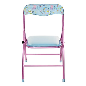 Peppa Pig Kids Table & Chairs Set - 3Piece Child Furniture (2 Padded Chairs & One Table 24"X 20"H) Activity Set Best for Playing, Reading, Eating, Art, Play Room, For Ages 3-7