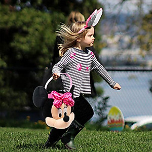 Disney Minnie Mouse Jumbo Plush Easter Basket, Multi