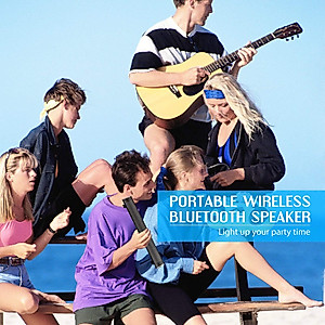 ASIYUN Soundbar 10W Wired and Wireless Speaker Audio Stereo Long-Standby for Smartphones Tablets Projector and Wireless Devices