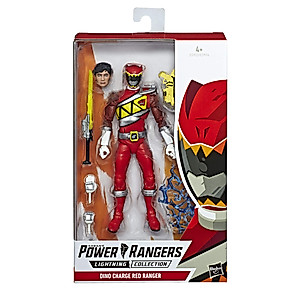 Power Rangers Hasbro Toys Lightning Collection 6-Inch Dino Charge Red Ranger Collectible Action Figure