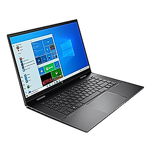 HP ENVY x360 15 Home & Entertainment 2-in-1 Nightfall Black Laptop (AMD Ryzen 7 5700U 8-Core, 32GB RAM, 1TB PCIe SSD, 15.6" Touch Full HD (1920x1080), AMD Radeon, Active Pen,Win 10 Pro) with USB Hub
