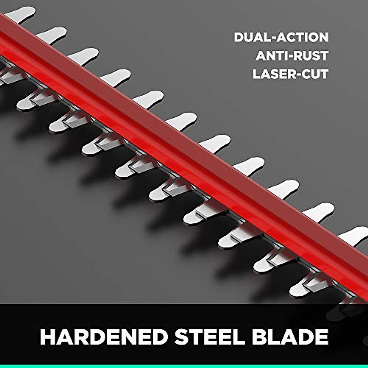 Litheli 20V Cordless Hedge Trimmer 20 Inch, Power Hedge Trimmer for Bush & Shrub Cutting, Trimming, Pruning, with 2.0Ah Battery and Charger Included