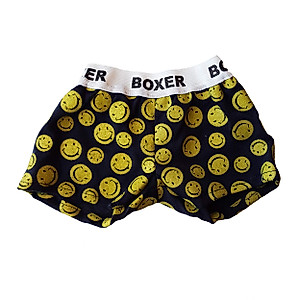 Smiley Face Boxer Shorts Teddy Bear Clothes Fit 14" - 18" Build-a-Bear and Make Your Own Stuffed Animals