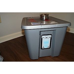 Play Kitchen Refrigerator Vinyl Decal, Fridge Door Ice and Water Dispenser PVC Sticker, Matte Finish 5mil 4"x6.5" Cooking Toy Freezer