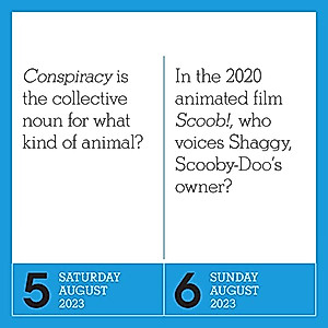 365 Days of Amazing Trivia! Page-A-Day Calendar 2023: The World's Bestselling Trivia Calendar