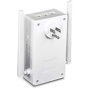TRENDnet Wi-Fi Everywhere Powerline 1200 AV2 Dual-Band AC1200 Wireless Access Point Kit, Includes 1 x TPL-430AP and 1 x TPL-423E, 3 x Gigabit Ports, Easy Installation, White, TPL-430APK