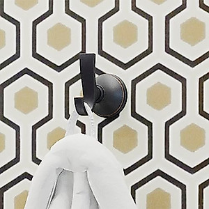 Pfister Auden Towel Hook, Bathroom Towel Hook, Wall-Mounted, Screw-In, Tuscan Bronze Finish, BRHAD0Y