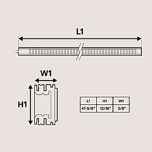 TRUE MODS 60" LED Tailgate Light Bar + Signal Relay Box [Ford F-150 F-250 F-350 Super-Duty till 2018] [Sequential Turn Signal] [Tail & Reverse Light] for Pick-Up Trucks with Tow Package & BLIS