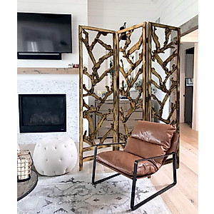 Screen Gems Room Divider, Brown