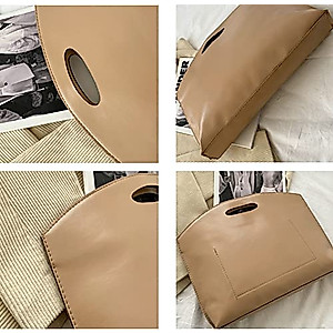 Women PU Leather Clutch Handbag Stylish Women Evening Party Clutch Purse Chic Clutch Bag Purses