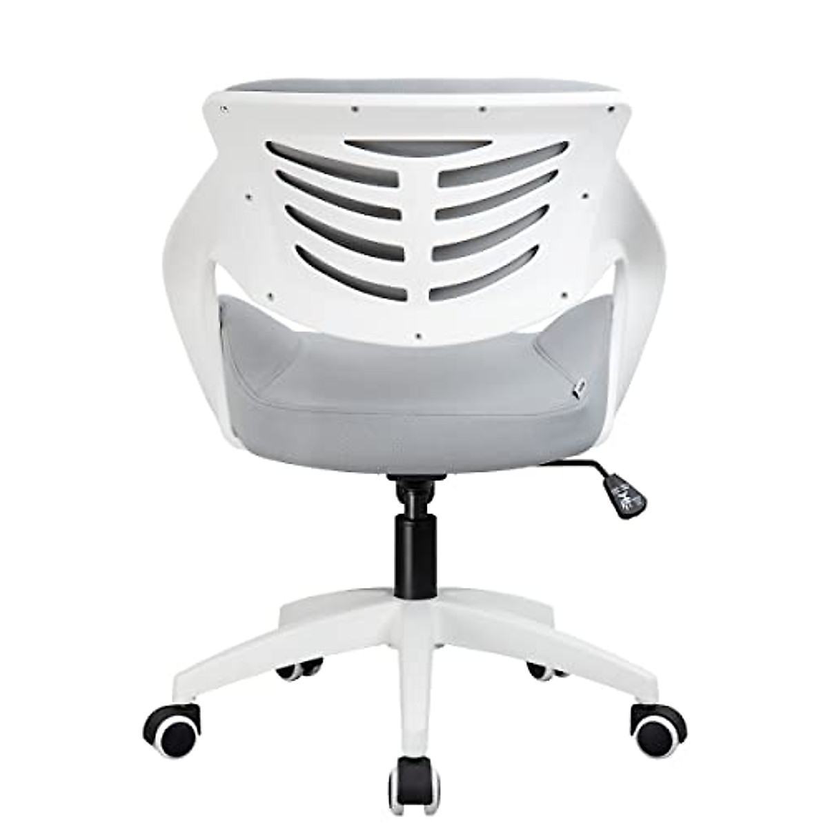 BOJUZIJA Ergonomic Office Computer Desk Kid Study Chair Waist Support Function Swivel 360° for Home&Office (Grey)