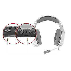 Trust Gaming GXT 322W Dynamic Gaming Headset for PC, Playstation 4 & Xbox One (Controller with 3.5mm Jack) White Camouflage