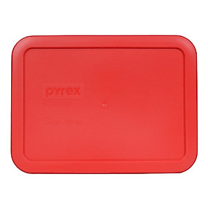 Pyrex (3) 7202-PC 1 Cup Red (3) 7200-PC 2 Cup Red (3) 7201-PC 4 Cup Red (3) 7210-PC 3 Cup Red Replacement Food Storage Lids Made in the USA