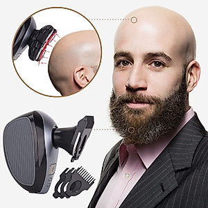 Head Shavers for Bald Men, Professional Head Shaver 5 in 1 Grooming Kit for a Perfect Bald Look, 4D Floating 5 Head Waterproof Cordless and Rechargeable
