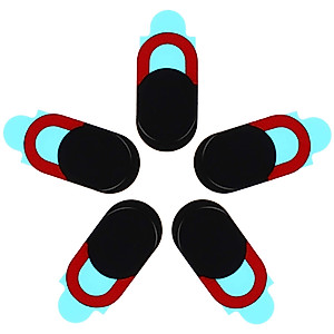 15 Pcs Lens Mask Professional Webcam Cover Durable Webcam Cover Camera Cover Webcam Privacy Cover Privacy Sticker Camera Protector Practical Webcam Cover Creative Webcam Cover
