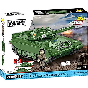 COBI Armed Forces T-72 (East Germany/Soviet) Tank
