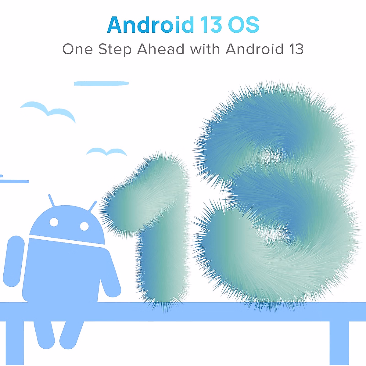 Ulefone Note 16 Pro Unlocked Cell Phones, Up to 16+128GB Smartphone, 50MP+2MP+8MP, Android 13, 6.52” Display, 4400mAh, NFC, Fingerprint/Face Unlocked, 4G Dual SIM Cellphones | Blue