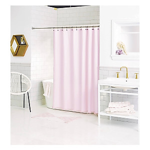 Fray Shower Curtain (72"x72") Pink Cream - Threshold