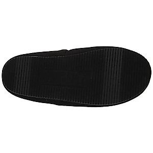 PUMA Men's Tuff Moccasin Slipper, Black Whit, 9