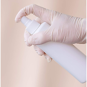 Chef's Star Disposable Powder Free Latex Gloves, Small, White