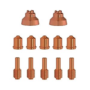 ACCEPTIN 5pcs 420118 nozzles & 5pcs 420120 electrodes & 2pcs 420116 shields fit PMX 30XP