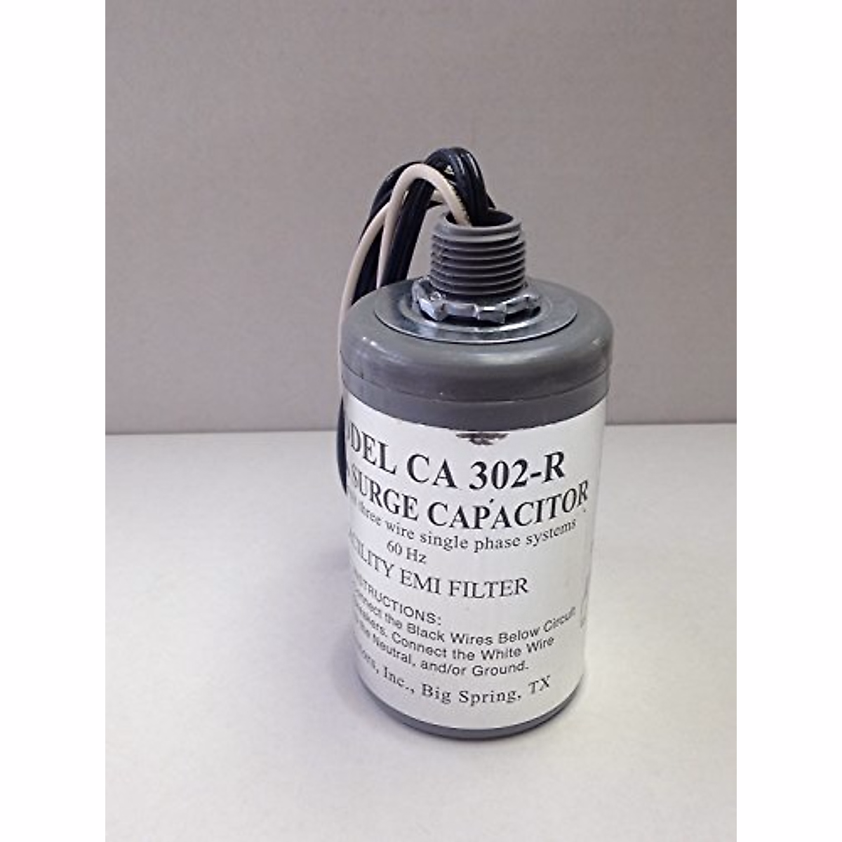Delta CA302-R 2-Pole 125/250VAC Single Phase Surge Capacitor
