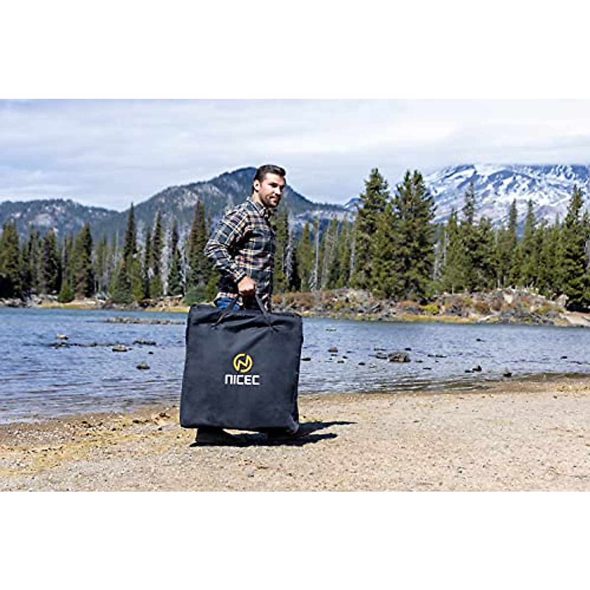 Nice C Lounge Chair + Low Beach Chair 2 Pack