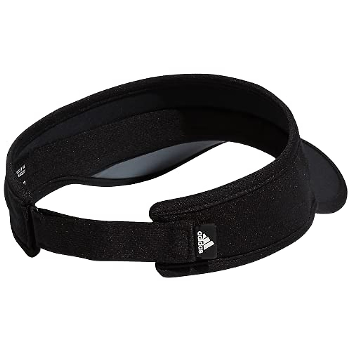 adidas Women's Superlite 2 Athletic Sport Performance Adjustable Fit Visor, Black, One Size
