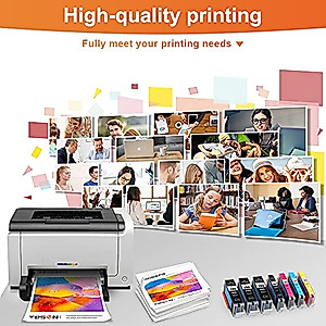 TESEN Compatible 280XXL 281XXL Ink Cartridge Replacement for Canon 280 281 XXL PGI280XXL CLI281XXL Use with PIXMA TR8520 TR8620 TS6220 TS6320 TR7520 TS6120 TS9120 TS8120 Printer , 7 Pack Color Set