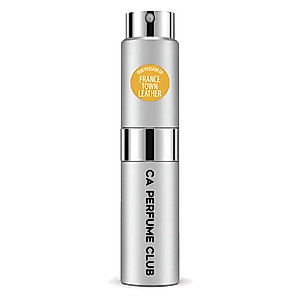 CA Perfume Impression of France Town Leather For Women & Men Replica Version Fragrance Dupes Concentrated Long Lasting Eau de Parfum Spray Refillable Atomizer Bottle 0.27 Fl Oz/8ml-X1
