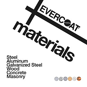 Evercoat Lite Weight Body Filler - Clog-Free Body Filler for Aluminum, Fiberglass & More - 128 Fl Oz