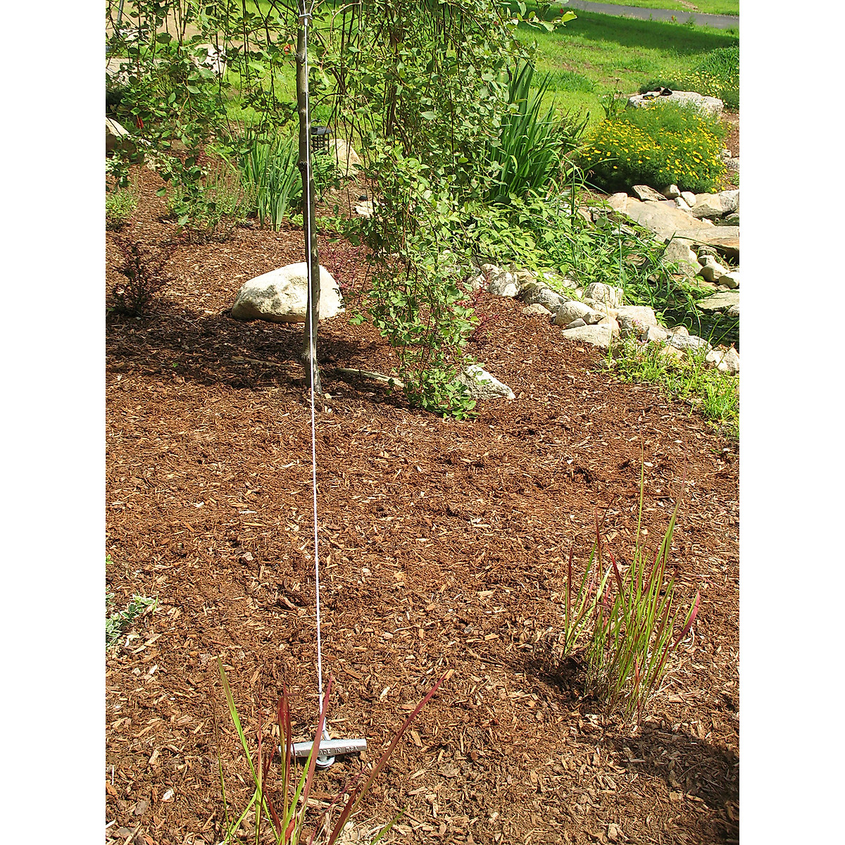 Penetrator 9" Aluminum Earth Screw Anchor with Built in T-Handle-Holds up to 200lbs