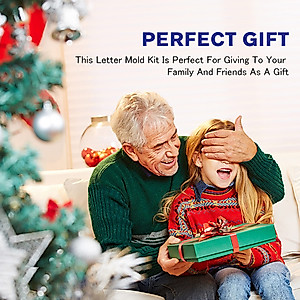 Resin Alphabet Mold Starter Kit 169 Pcs Letter Silicone Keychain Molds Reversed Backward Number Molds with Epoxy Resin Mold Pigments Tools for Epoxy Resin Beginners Adults Kids Jewelry Earring Pendant