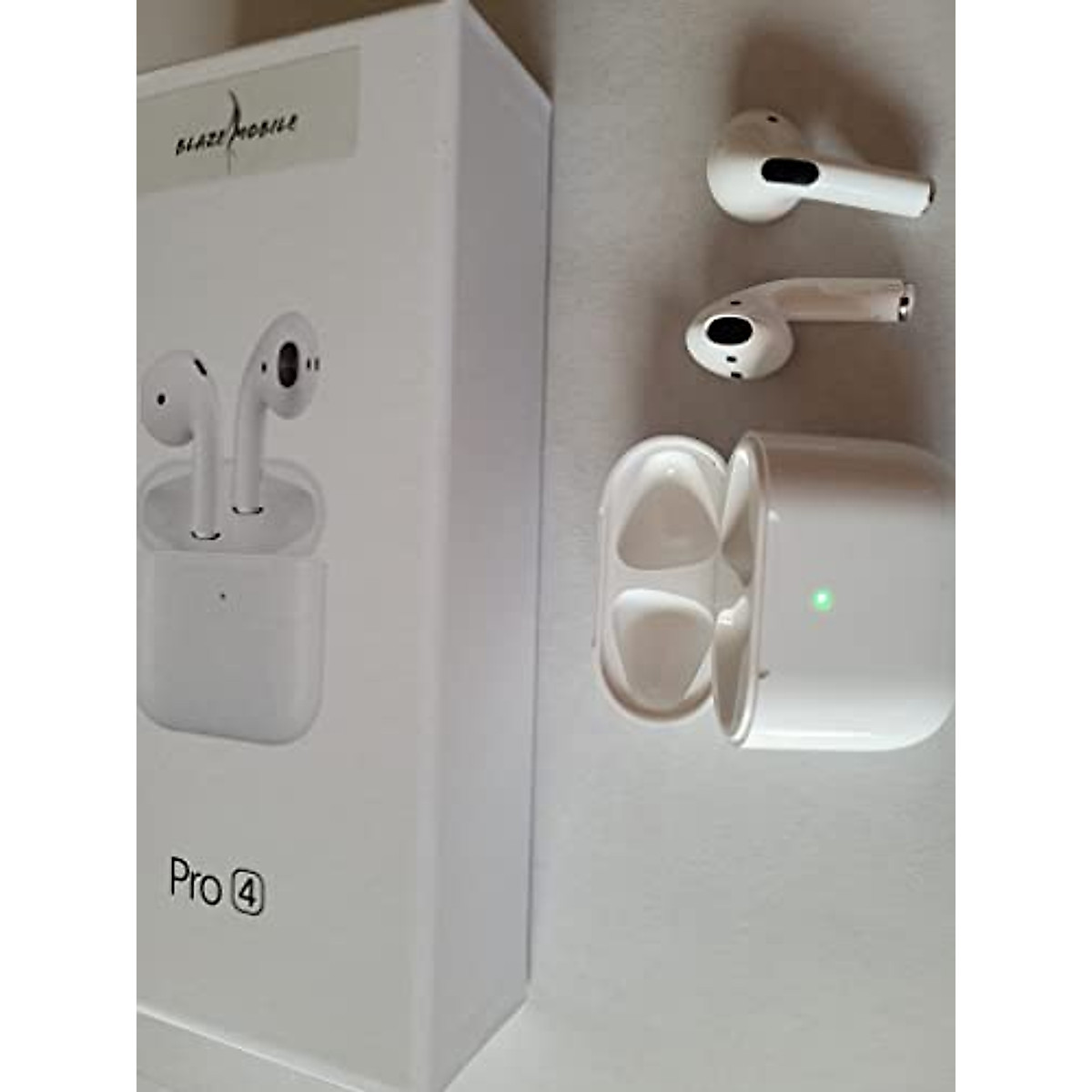 Blaze Mobile TWS Pro4 Wireless Earphone Bluetooth 5.0 Noise Reduction Stereo Mic Waterproof