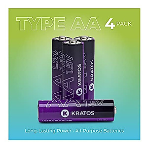 Kodak PIXPRO FZ45 Digital Camera (Red) Bundle with 32GB Class 10 UHS-I U1 SDHC Memory Card and AA High-Performance Alkaline Batteries (4-Pack) (3 Items)