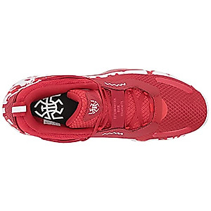 adidas Unisex D.O.N. Issue 3 Basketball Shoe, Team Power Red/White/Vivid Red, 9.5 US Men